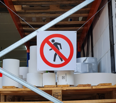 Lagerschilder und Wegweiser für Ihr Lager | ONE2ID